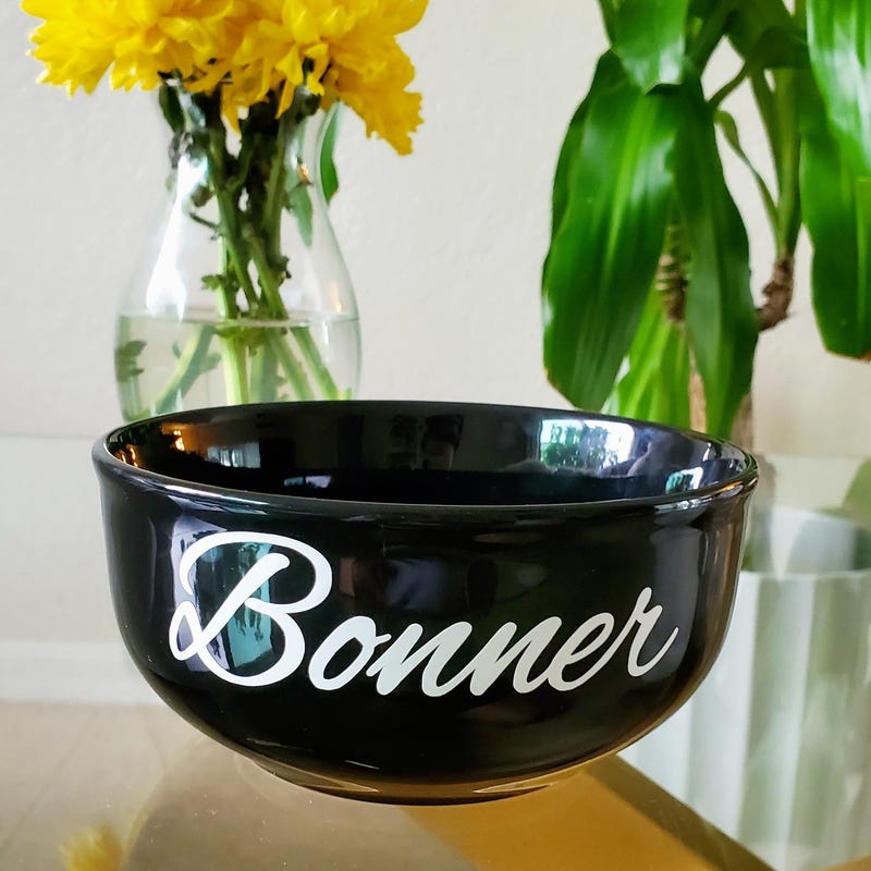 Green or Red Cereal Bowls - Etsy