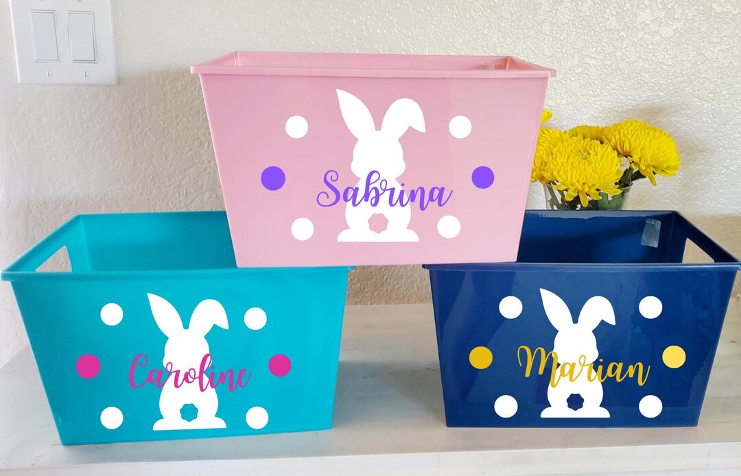 Easter Baskets for Kids - Custom-made & Personalized Easter Bucket ...