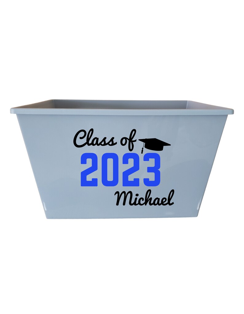 Graduation Bucket Class of 2023 Graduation Baskets Custom - Etsy