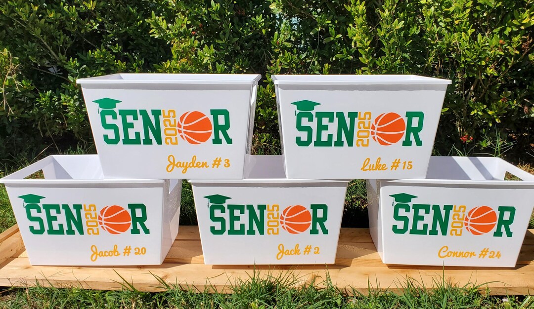 Personalized Basketball Team Buckets, Basketball Team Gift, Basketball ...