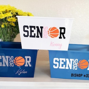 Personalized Basketball Team Buckets, Basketball Team Gift, Basketball ...