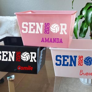 Personalized Volleyball Team Gift Buckets for Party, Custom Volleyball ...