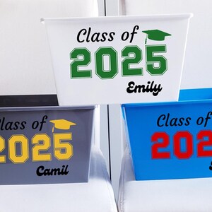 Personalized Class of 2025 Graduation Party Bucket Favor Gift, Custom ...