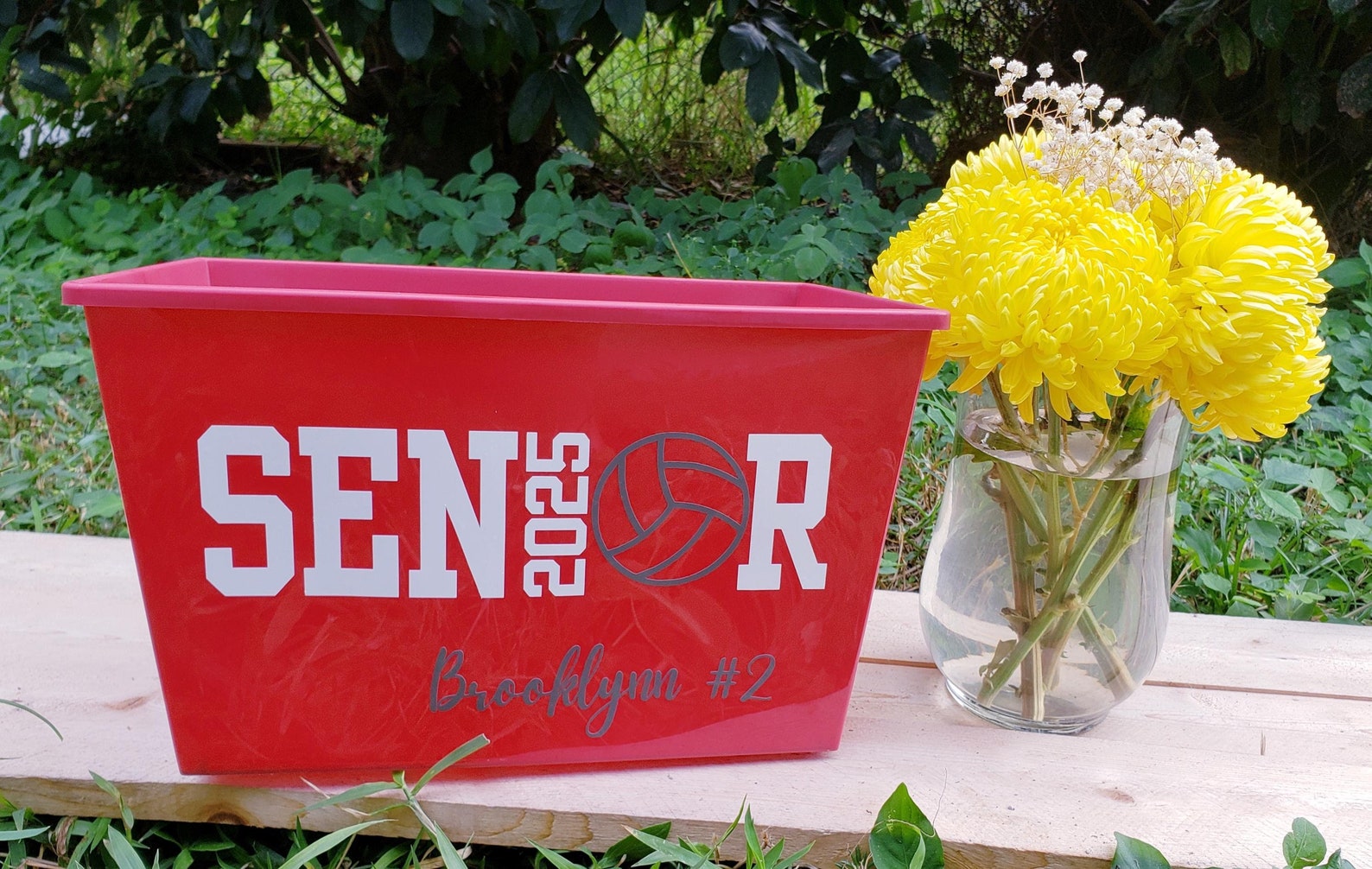 Custom Volleyball Team Buckets, Volleyball Team Gift, Volleyball Senior ...