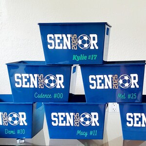 Custom Soccer Team Buckets, Personalized Soccer Team Gift, Soccer ...