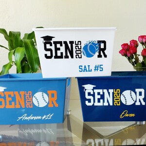 Baseball Senior Night 2026 Basket, Personalized Baseball Team Gift ...