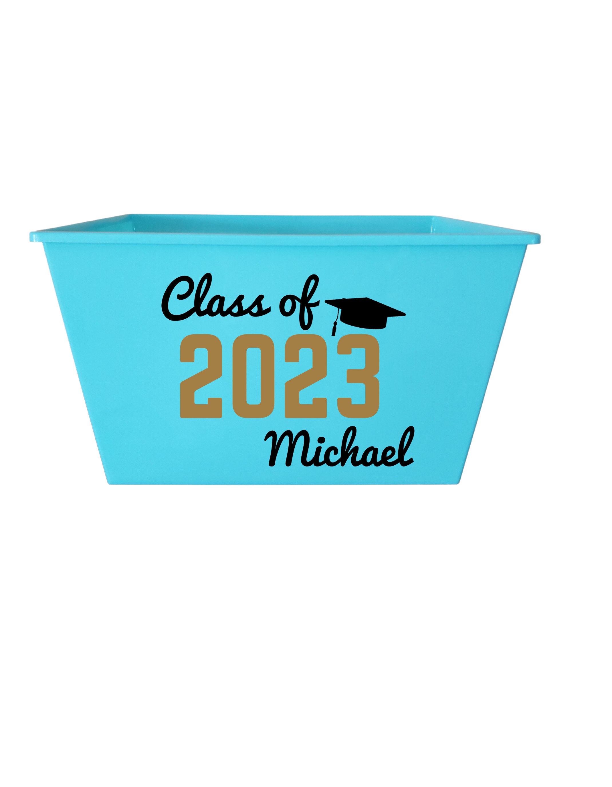 Graduation Bucket Class of 2023 Graduation Baskets Custom - Etsy