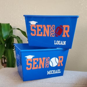 Personalized Graduation Sport Senior Basket, Graduation Custom ...