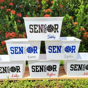 Personalized Graduation Sport Senior Basket, Graduation Custom ...