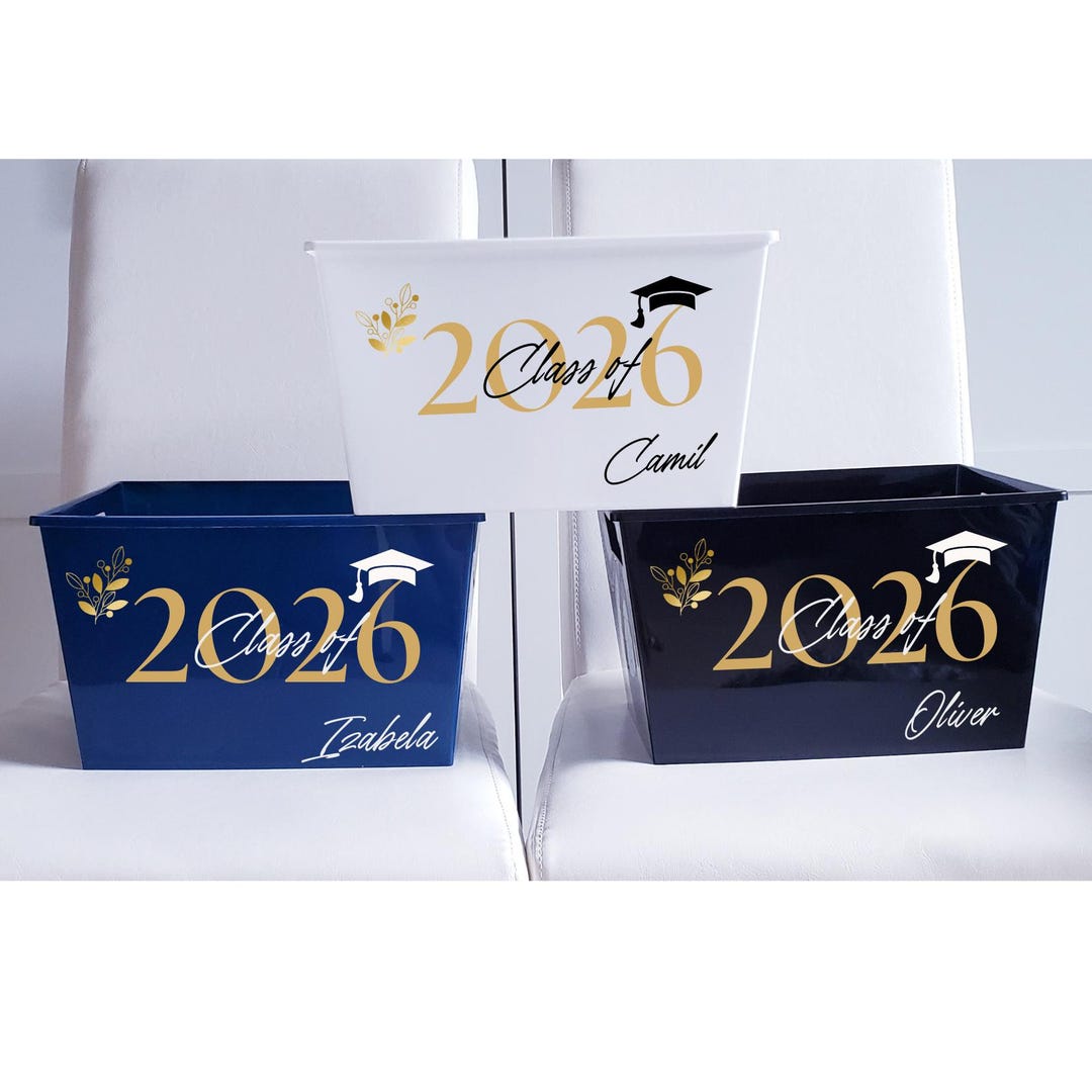 Personalized Graduation Class of 2026 Gift Basket, Custom High School ...
