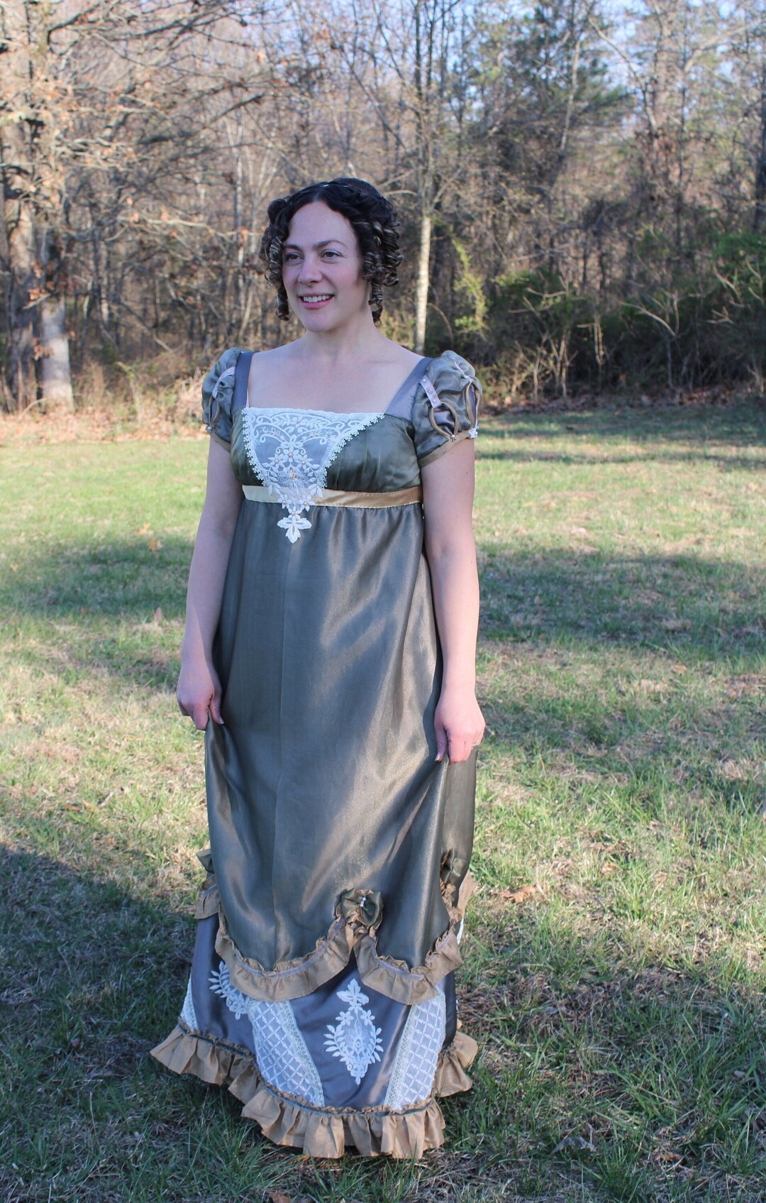 Regency Ball Gown Size 14 - Etsy