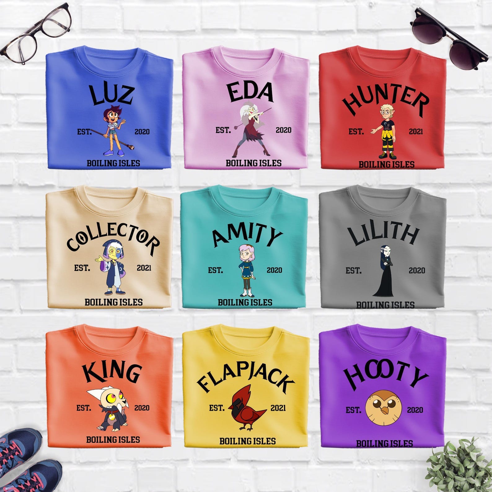 The Owl House Shirt, Hexside School of Magic, Family Tee - Etsy