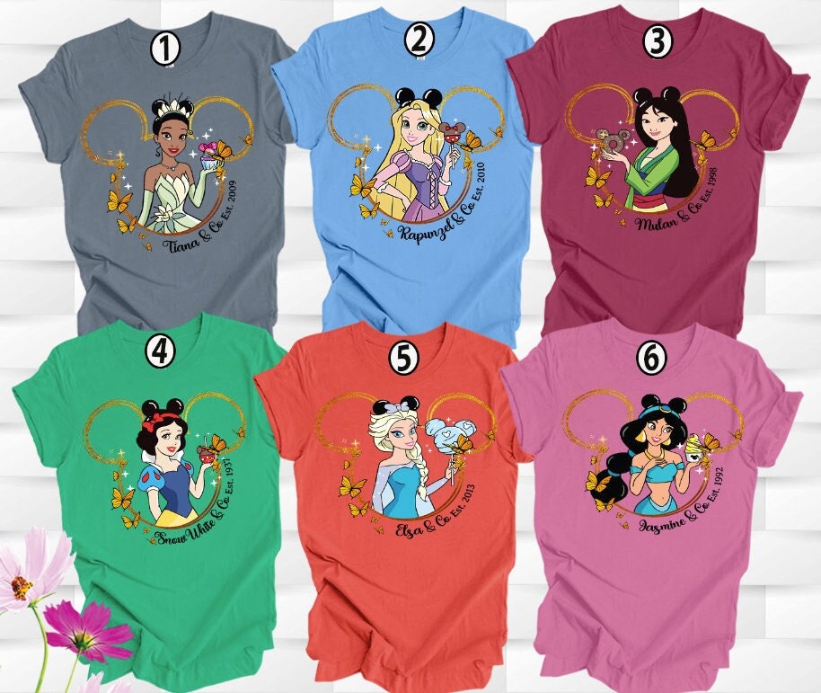 Disney Princess Tiana Shirt, Disney Vacation Shirt, Girl Shirt, Disney ...