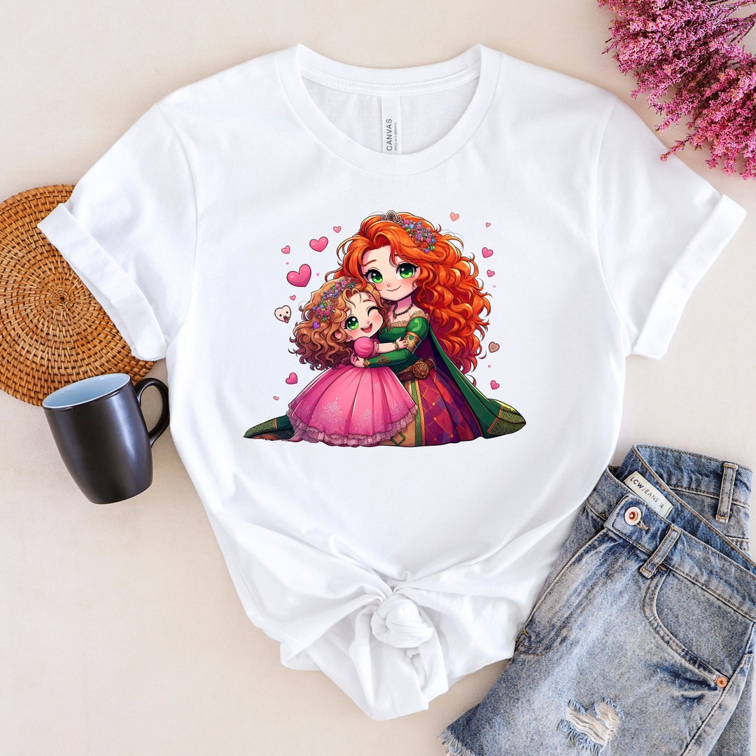 Disney Princess Merida and Daughter Shirt, Disney Vacation Shirt ...