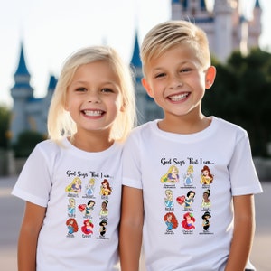 God Says That I Am Princess Shirt, Disney God Says, Disney Christian ...