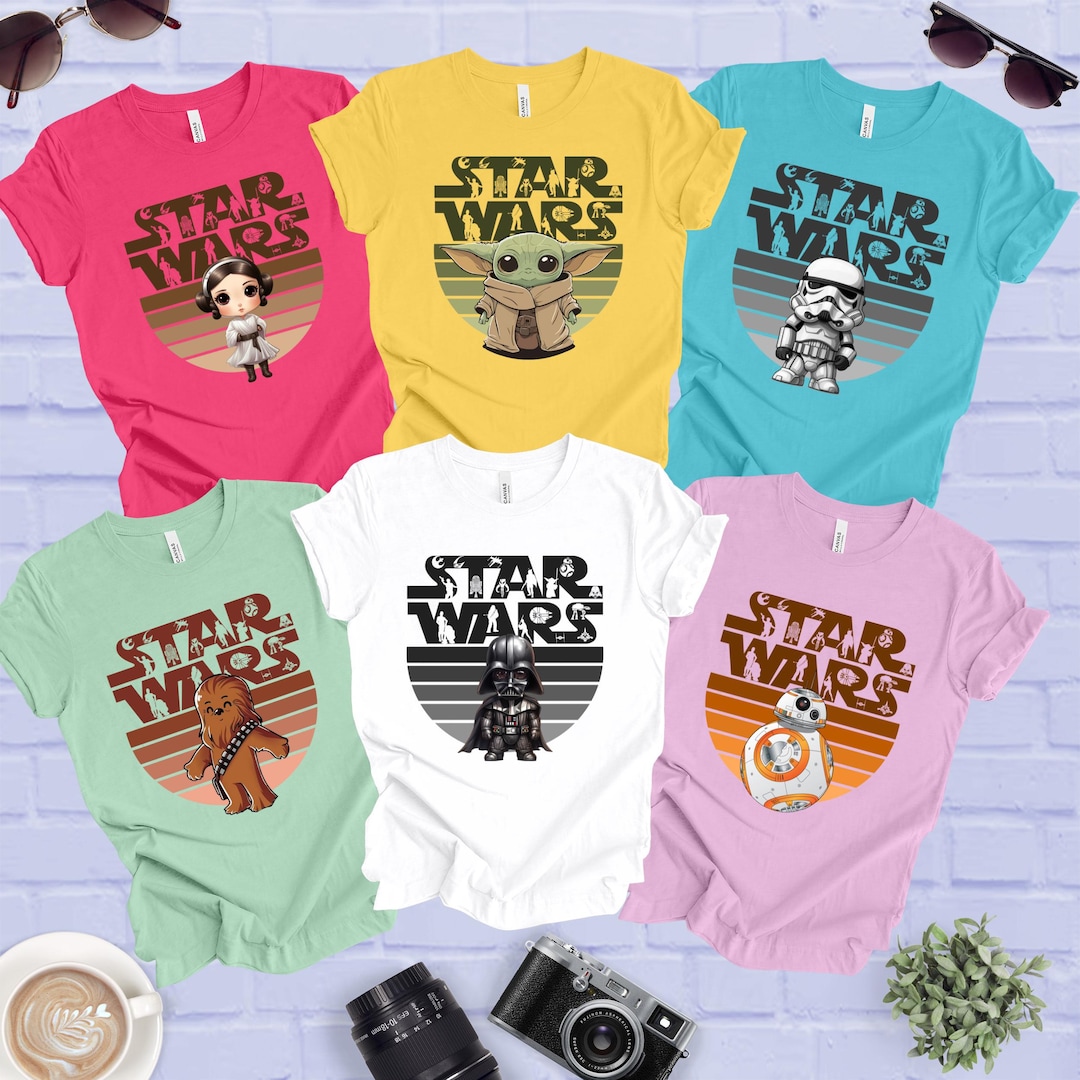 Star Wars Shirt, Star Wars Matching Shirt, Star Wars Custom Shirts ...
