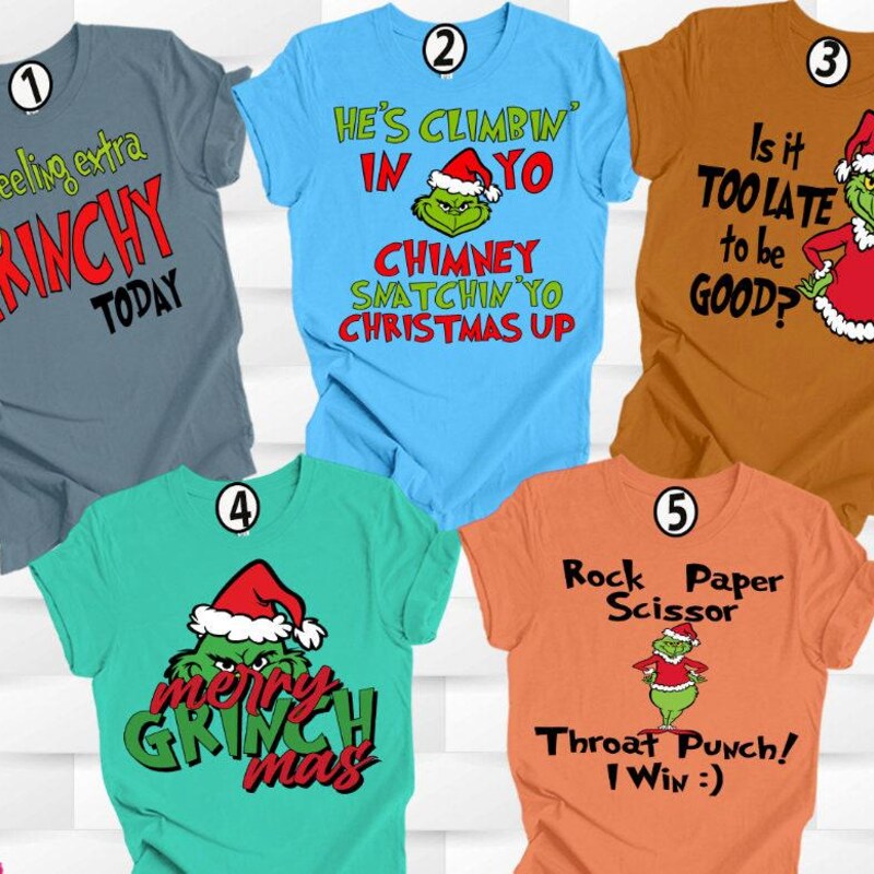 Grinch Shirt - Etsy