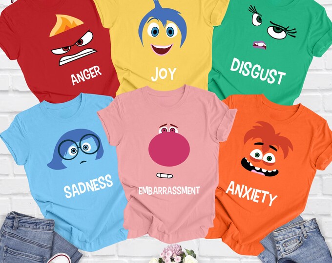 Sadness From Disney & Pixar's Inside Out Movie Fully Embroidered Sew-on ...