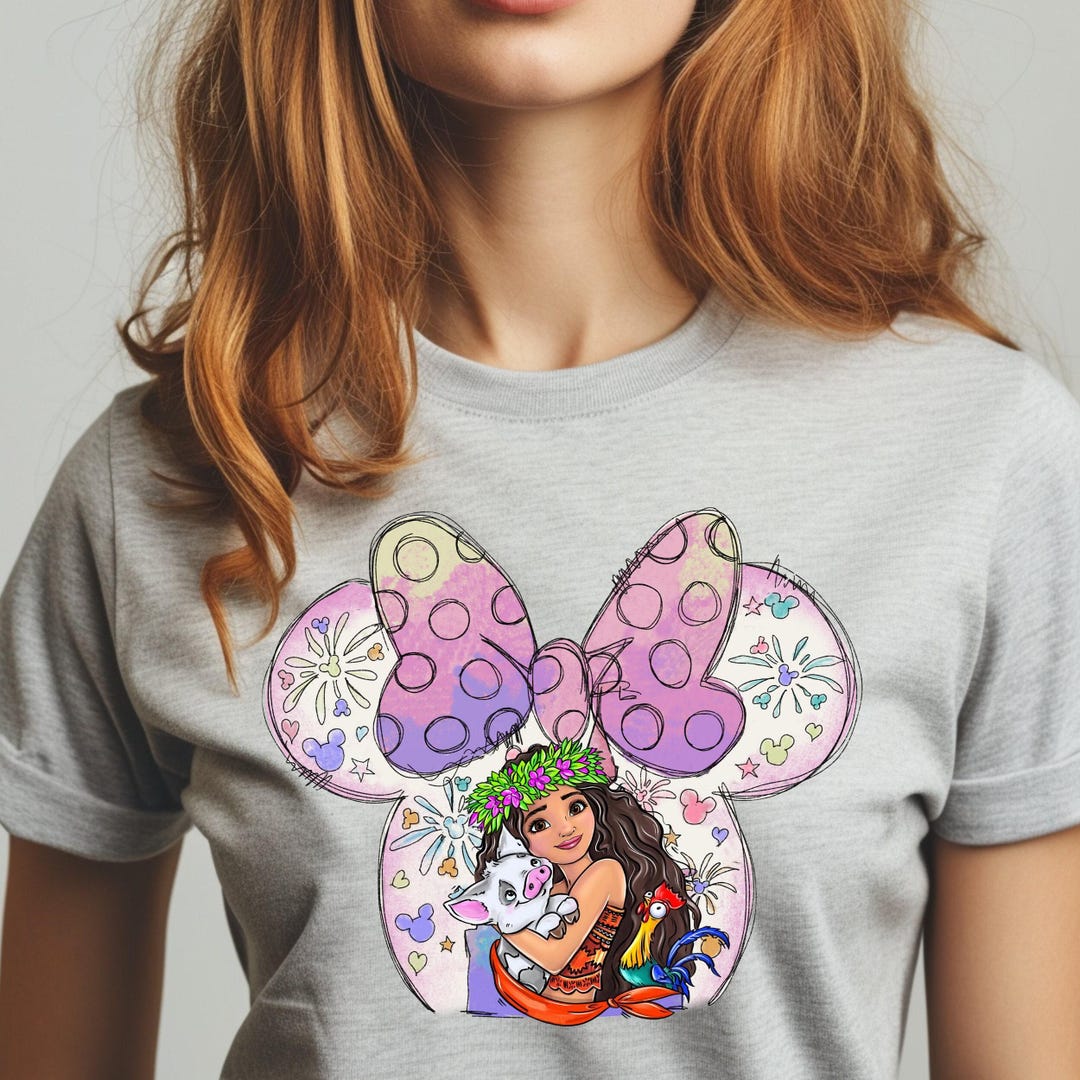 Disney Princess Moana Shirt, Disney Vacation Shirt, Disney Girl Shirt ...