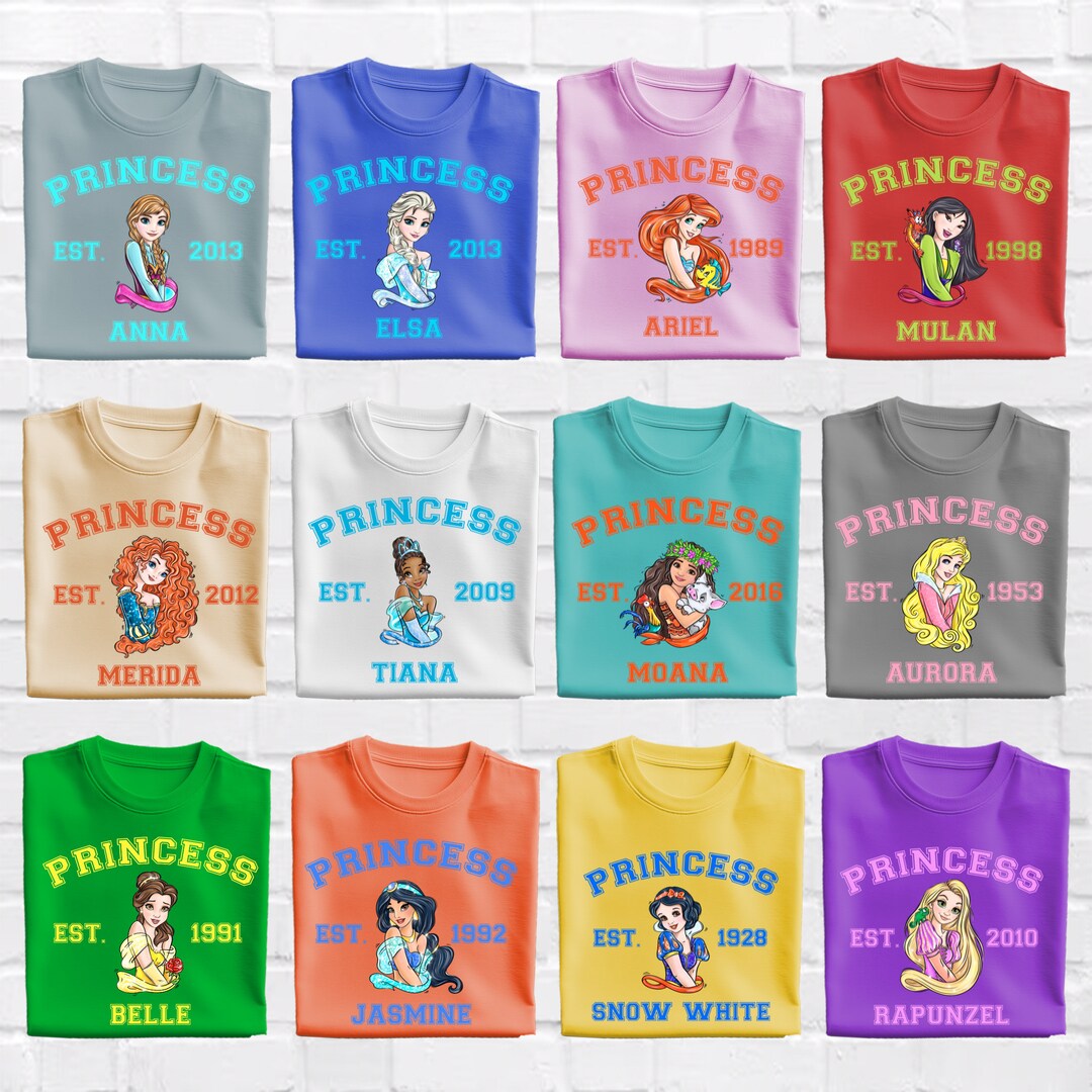 Disney Princess Shirt, Disney Girls Trip, Princess Shirt, Disney Women Shirt, Disneyland Trip ...