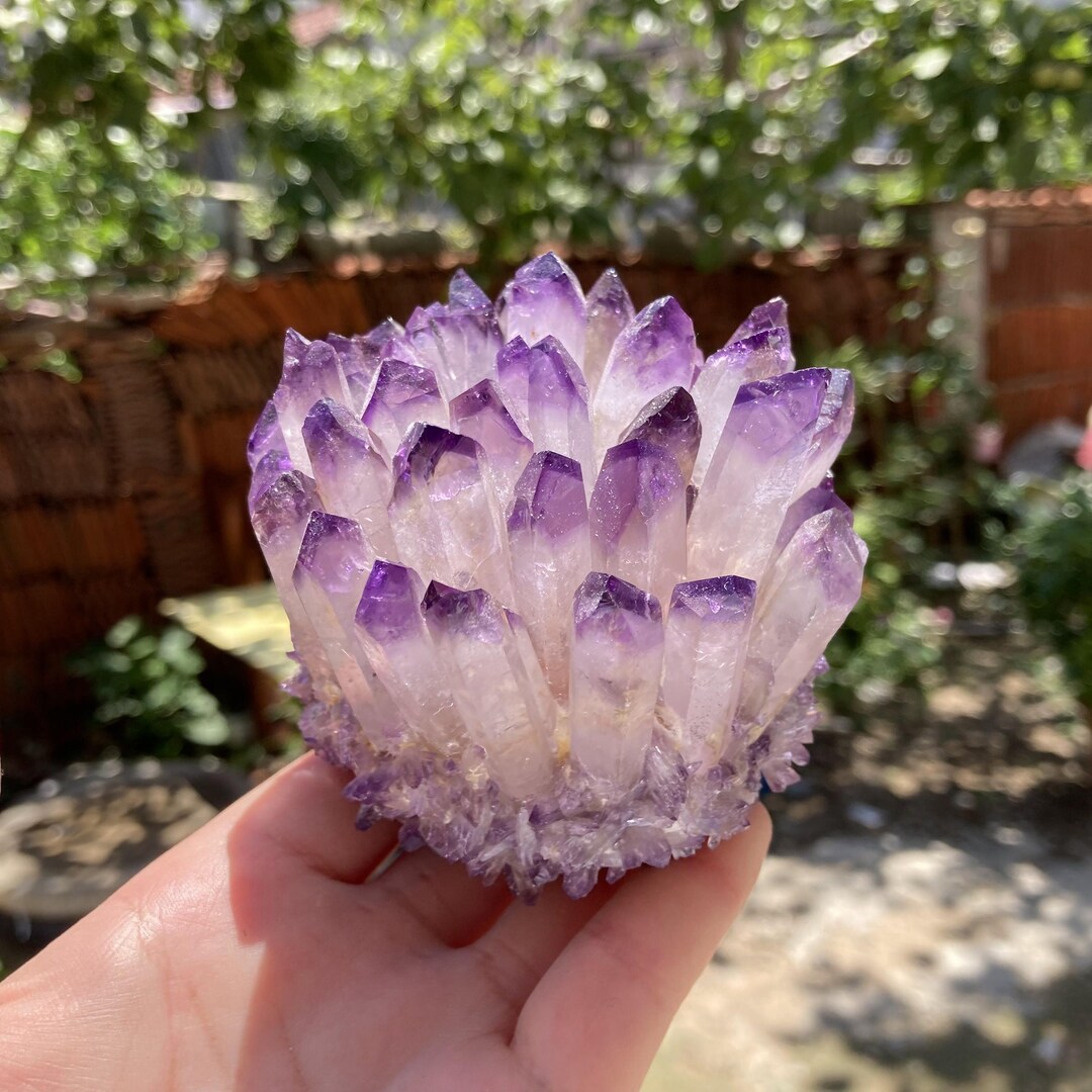 Natural Purple Quartz Cluster,quartz Vug,crystal Cluster,crystal Heal ...