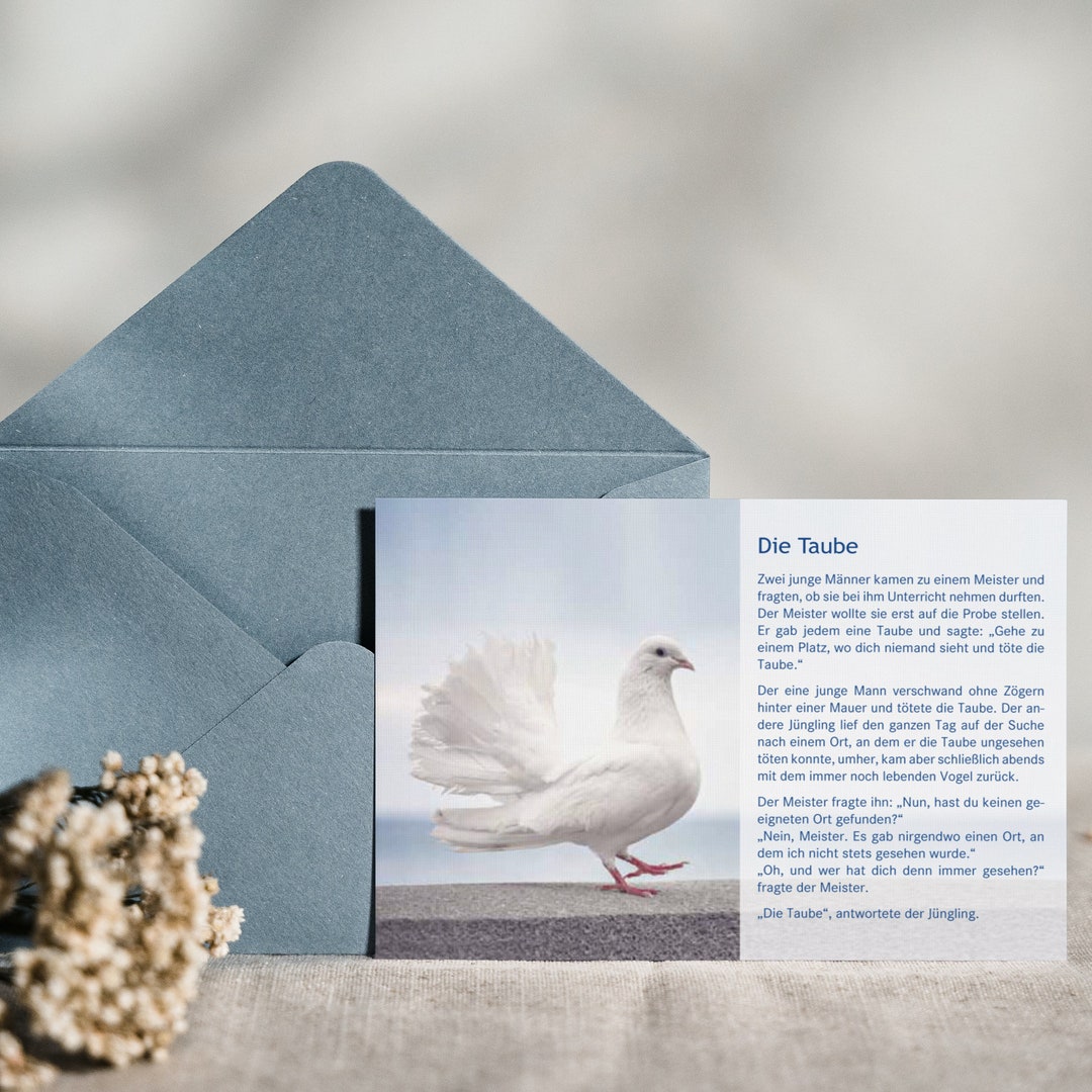 Story Card Postcard Deaf Mindfulness Sayings Quote History Gift - Etsy