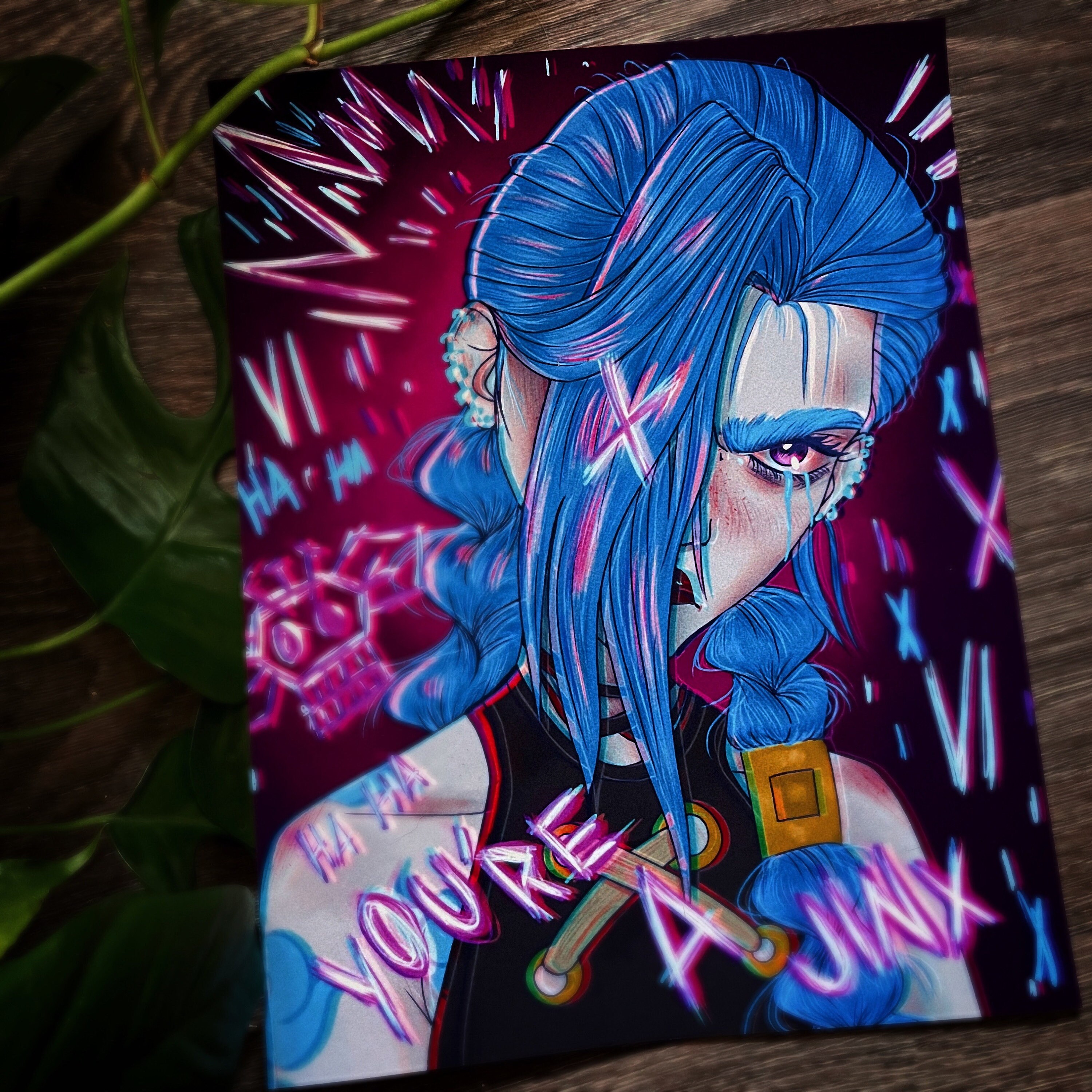 You're a Jinx Print - Etsy