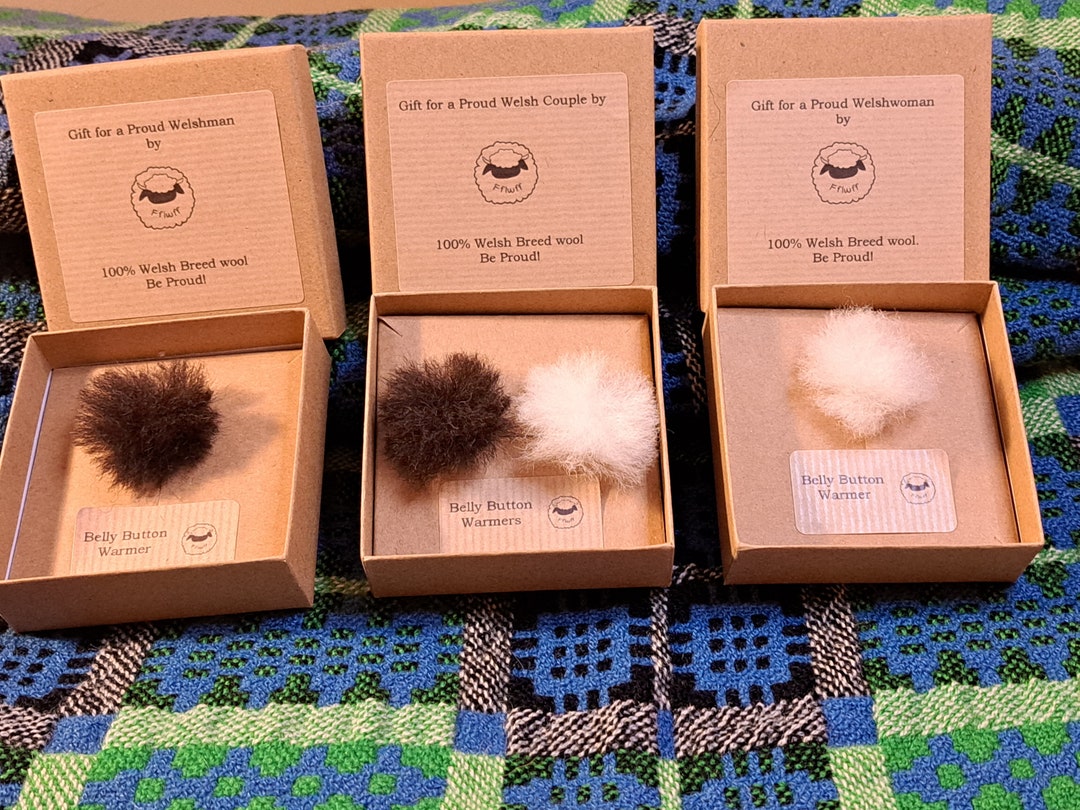 Belly Button Warmers Made With 100% Welsh Breed Wool - Guaranteed to ...