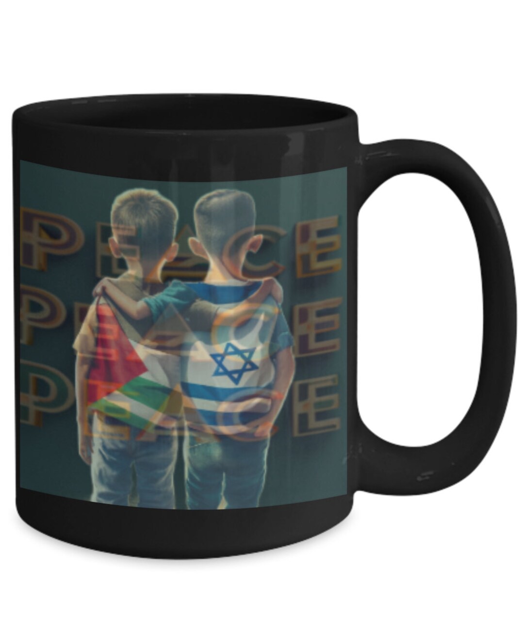 Peace for Israel Coffee Mug Pray for the Peace of Israel Mug - Etsy