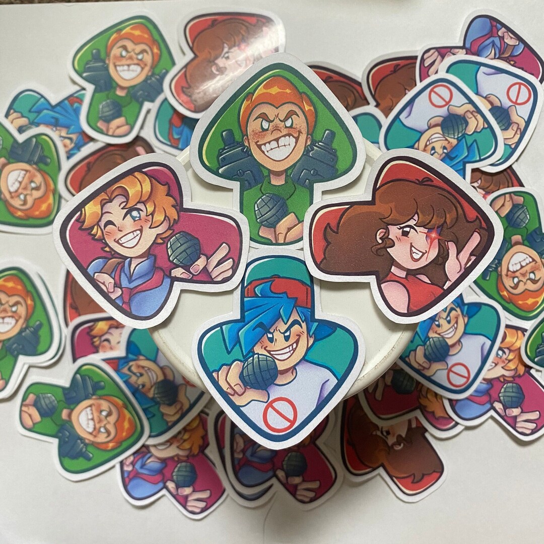 Friday Night Funkin Stickers - Etsy