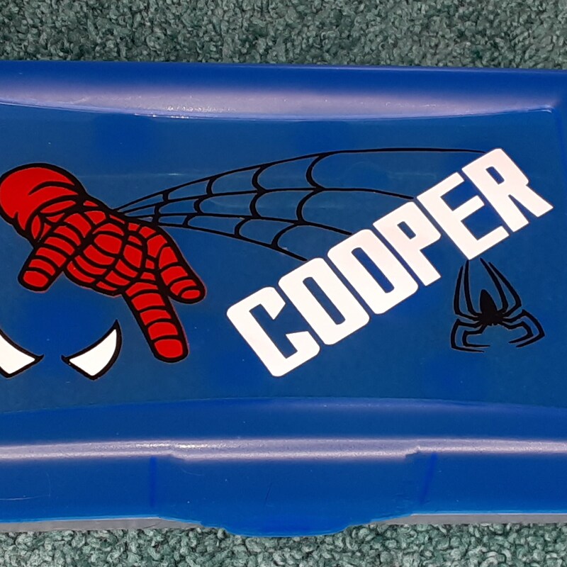 Spider Man Pencil Case - Etsy