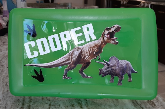 Dinosaur Pencil Box T-rex Pencil Box Back to School Supplies - Etsy