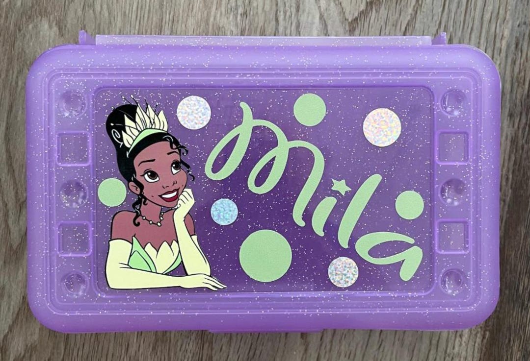 Tiana Pencil Box, Girls Pencil Box, Back to School Supplies - Etsy
