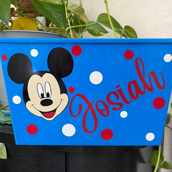 Mickey Mouse Basket - Etsy