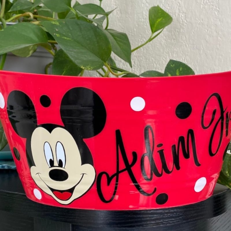 Mickey Mouse Basket - Etsy