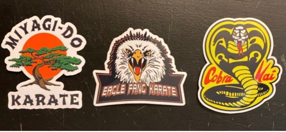 Karate Kid,cobra Kai, Eagle Fang, and Miyagi Do Decal Stickers - Etsy