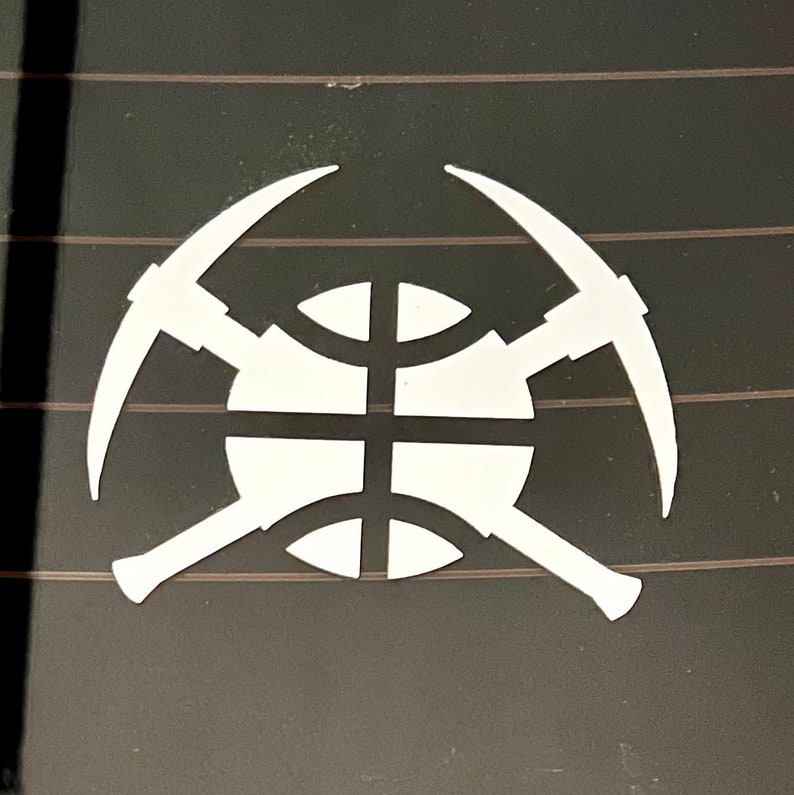 Denver Nuggets Decal - Etsy