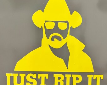 Yellowstone Rip Decal - Etsy