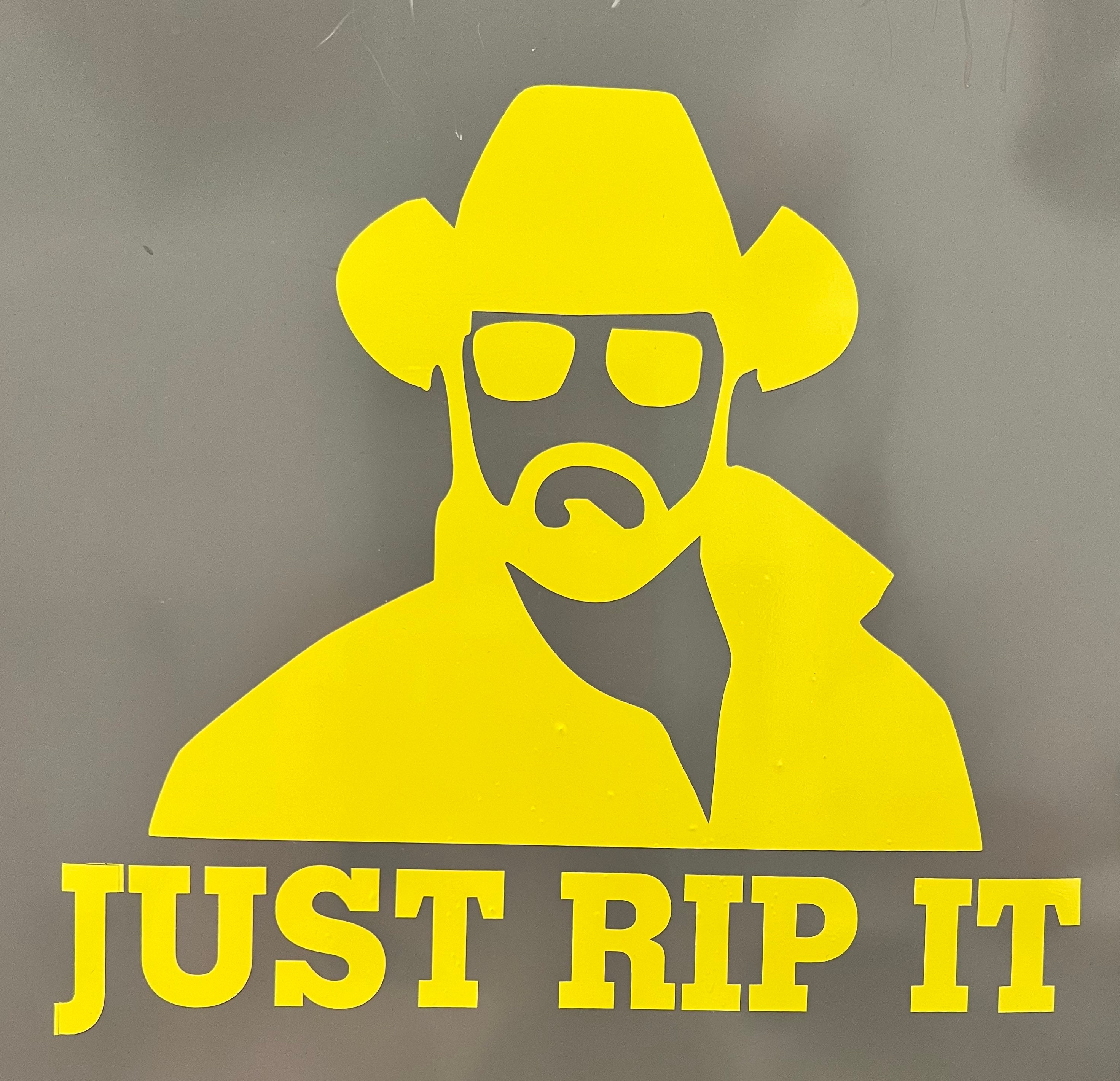 Yellowstone Rip Decal - Etsy
