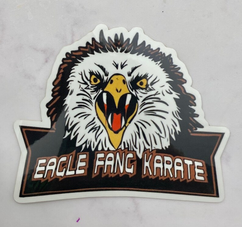 Karate Kidcobra Kai Eagle Fang and Miyagi Do Decal Stickers | Etsy