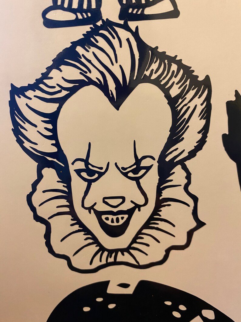 Horror Movie Vinyl Decals - Etsy