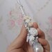 Elegant Silver Wand, Flower Fairy Wand, Magic Forest Wand, Creative ...