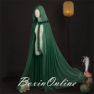 6 Colors Magic Cloak With Hood, Chiffon Thin Adult Cloak, Solid Color ...