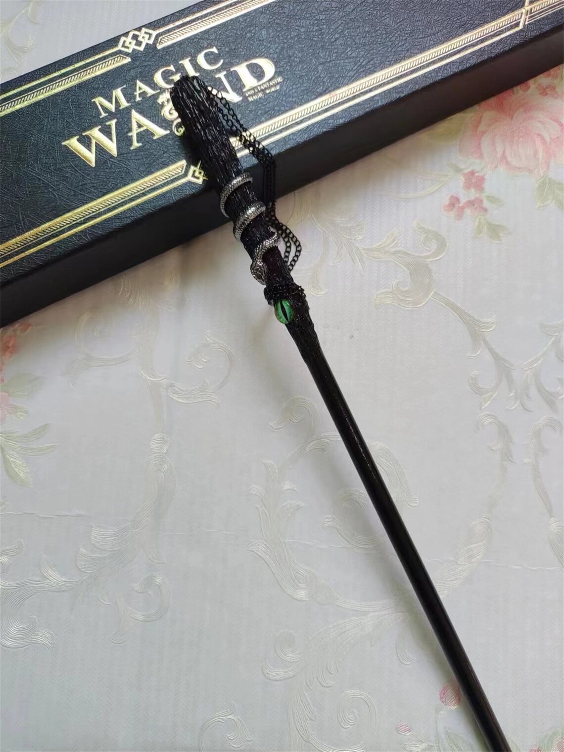 New Devil Eye Halloween Magic Wand Metal Snake Halloween - Etsy