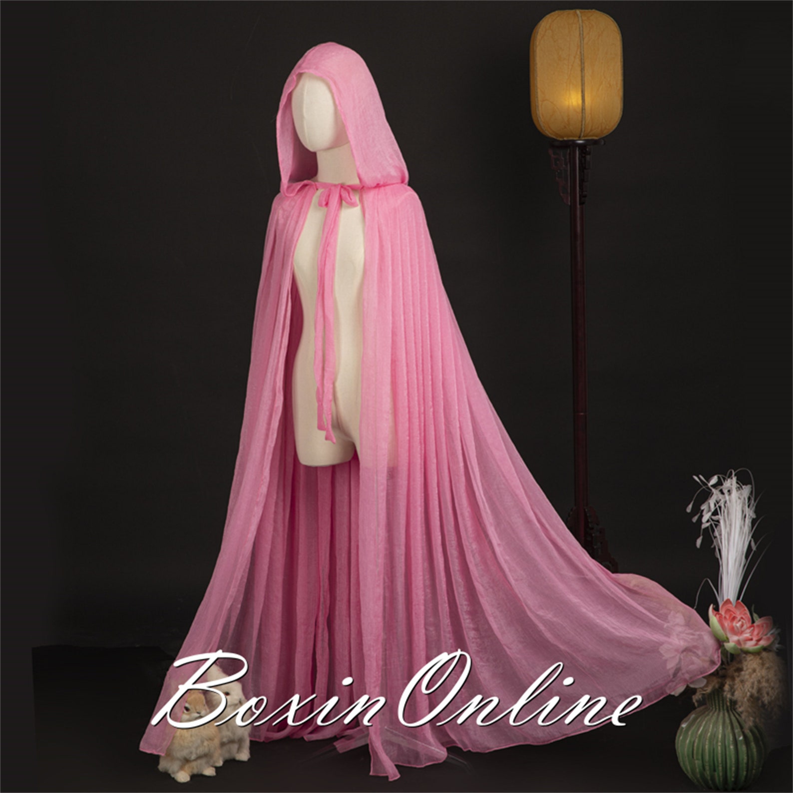 6 Colors Magic Cloak With Hood Chiffon Thin Adult Cloak - Etsy