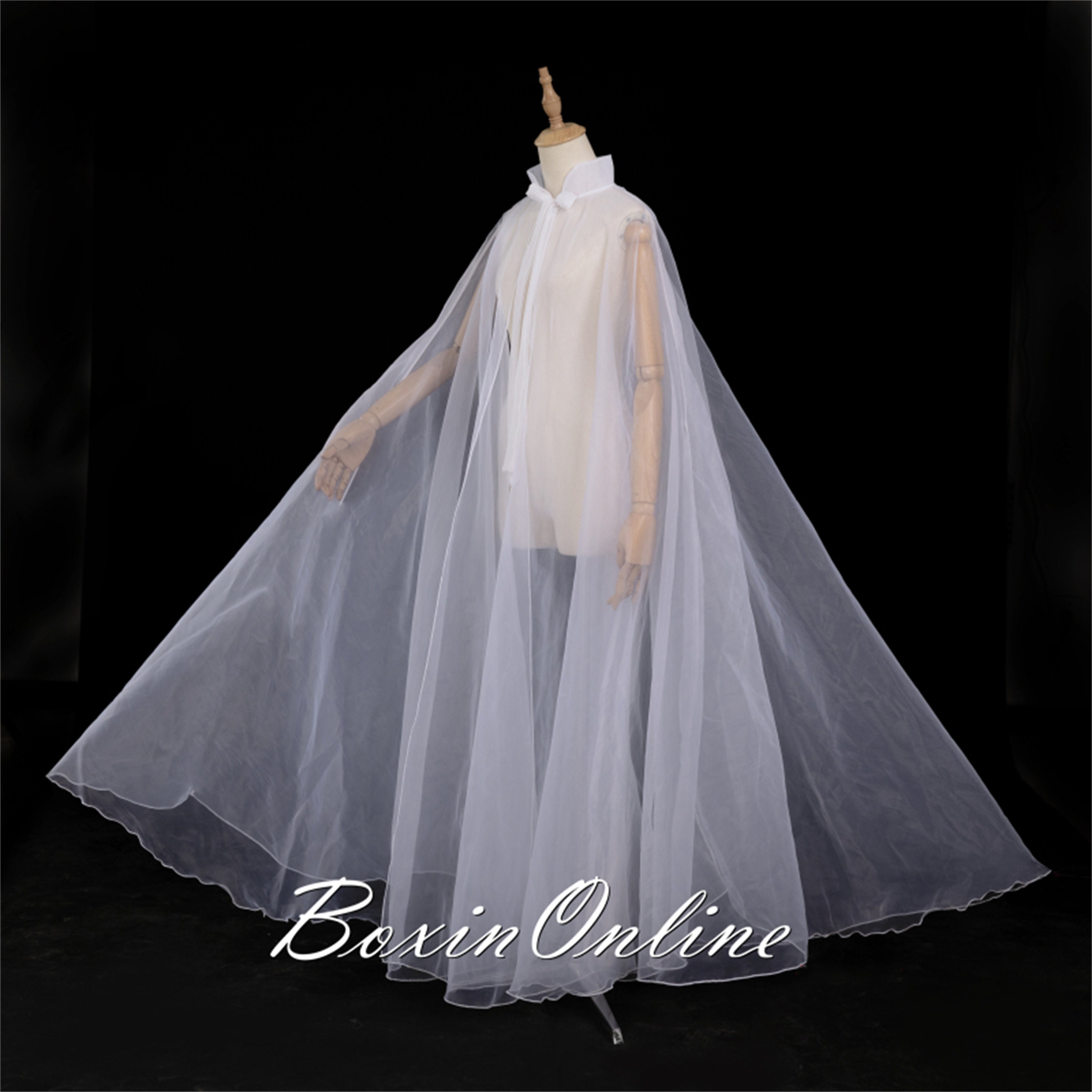 Transparent White Long Cape Halloween Adult Cloak Halloween - Etsy