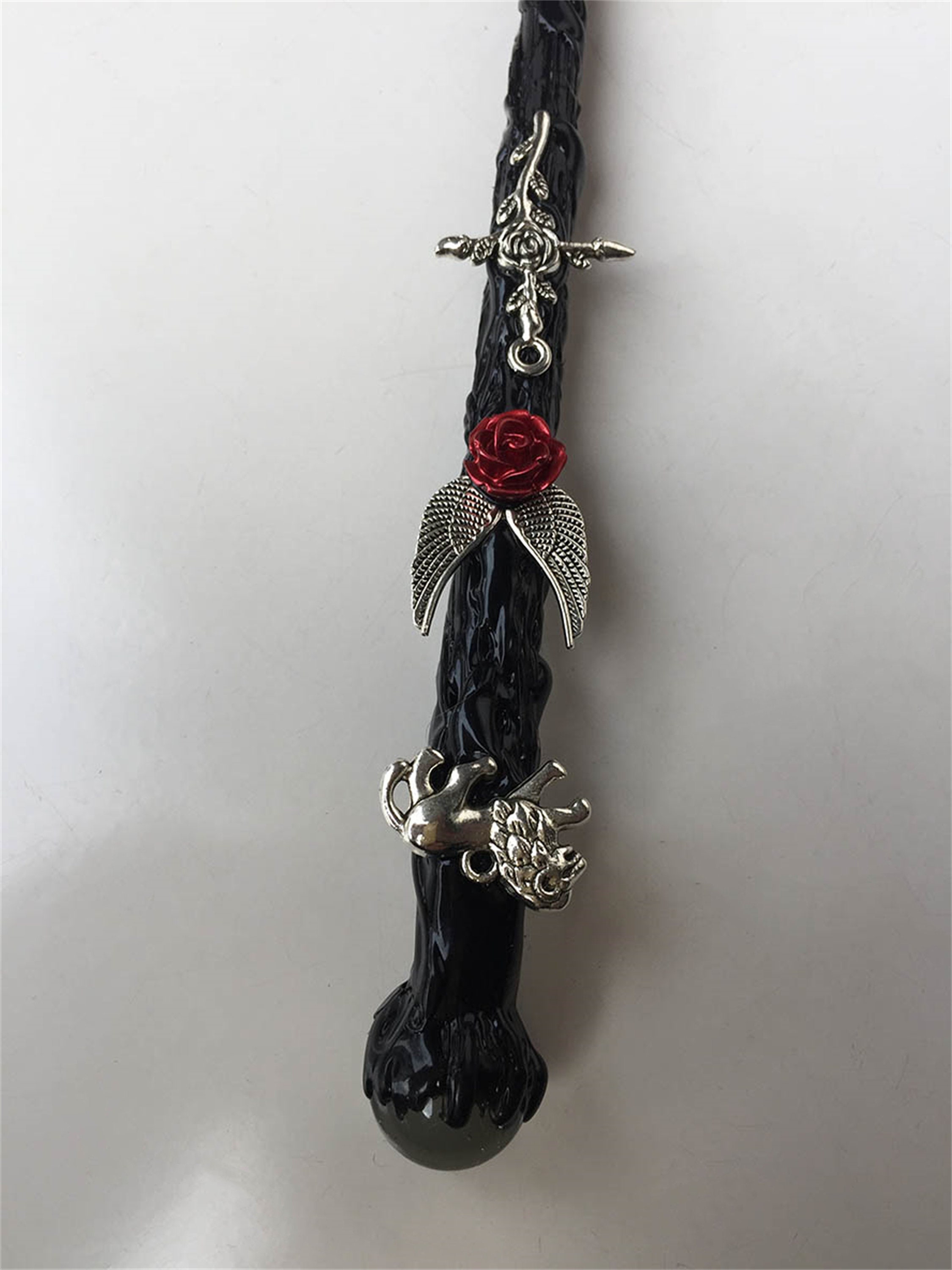 Handmade Crystal Wand Fairy Wand Wizard Witch Wand - Etsy