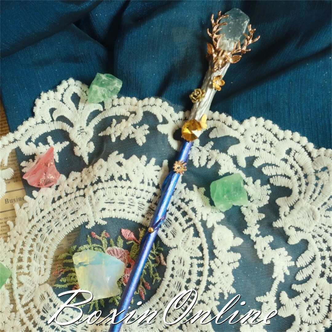 Antler Magic Wand, Forest Elves Halloween Wand, Creative Handmade Wand ...