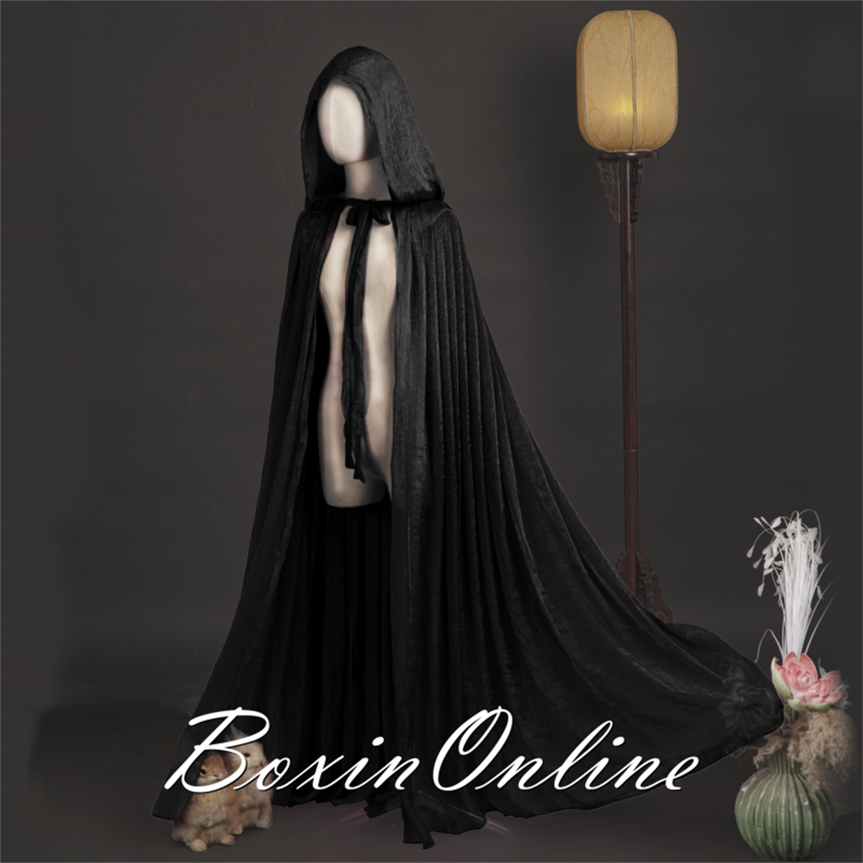 6 Colors Magic Cloak With Hood Chiffon Thin Adult Cloak - Etsy