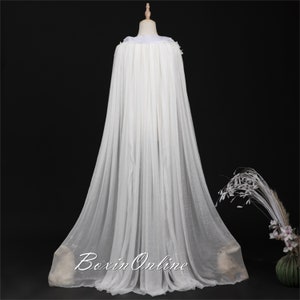 White / Pink Angel Wings Cloak, Original Handmade Long Cloak, Adult ...